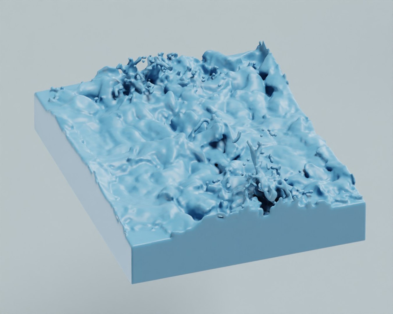 3D Waves Model - TurboSquid 2272218