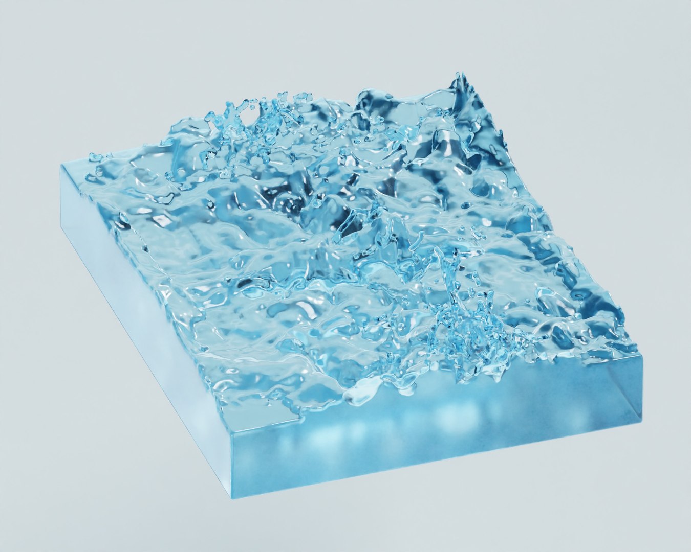 3D Waves Model - TurboSquid 2272218