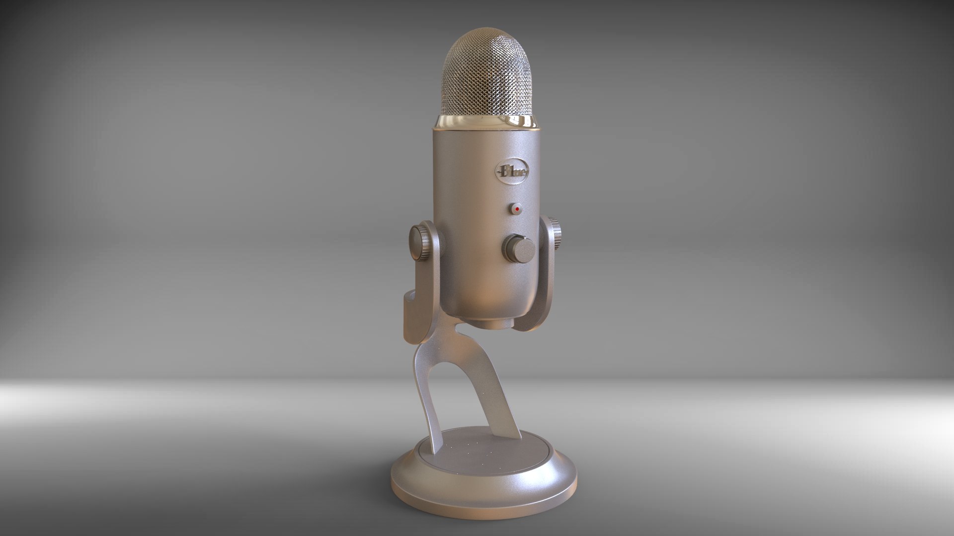 Blue Yeti Microphone Model - TurboSquid 1285658
