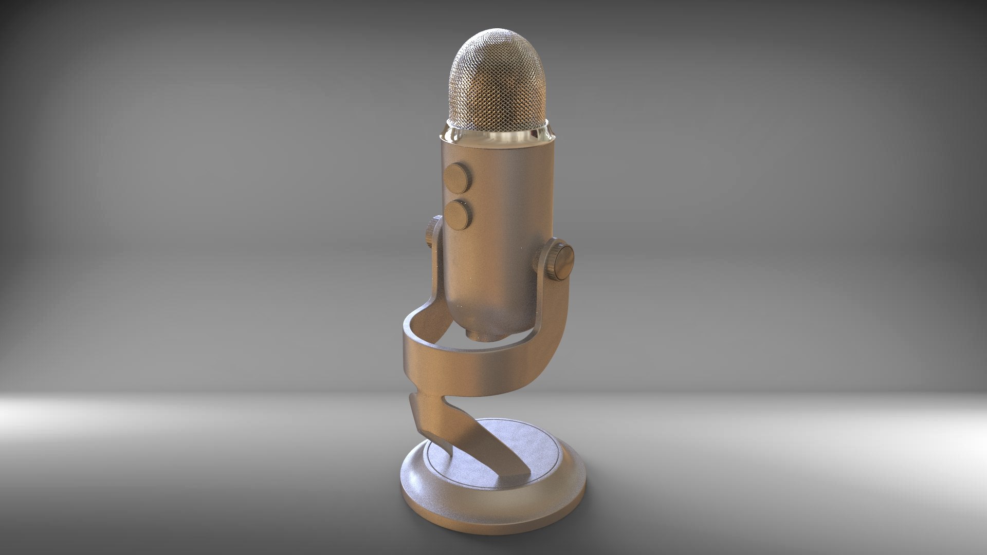 Blue Yeti Microphone Model - TurboSquid 1285658