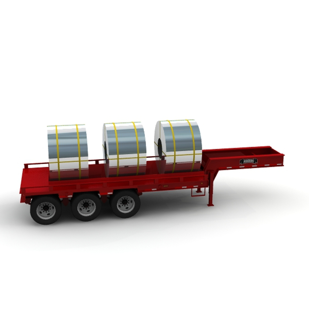 Rogers Fg65l Coil Trailer Lwo