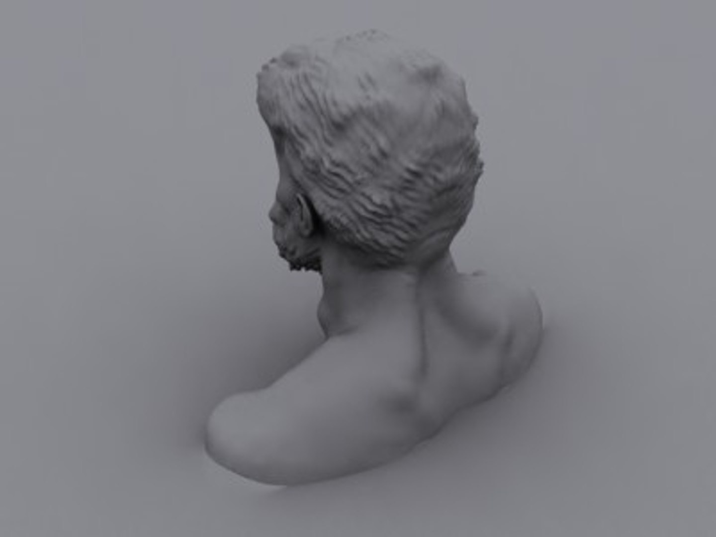 Maya Statue Head
