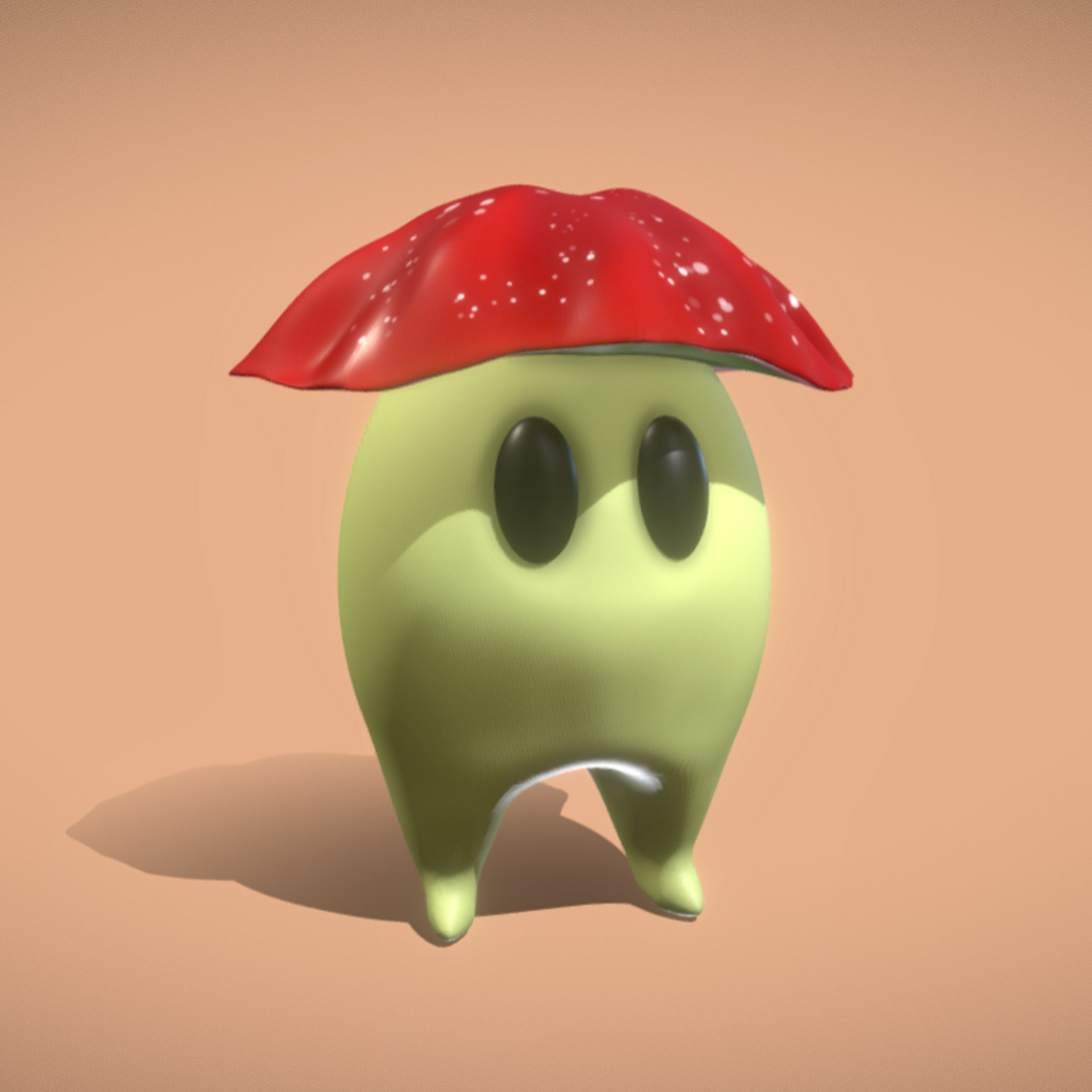 modelo 3d Hongo lindo - TurboSquid 1705268