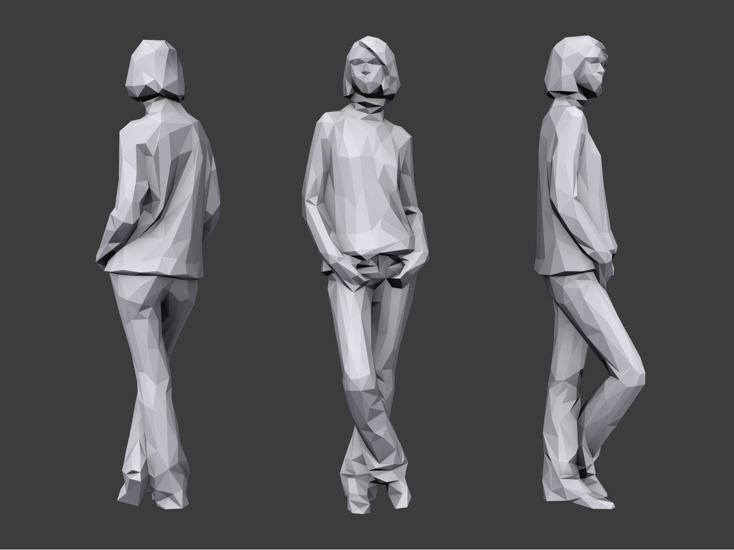3d People Pack Casual Model