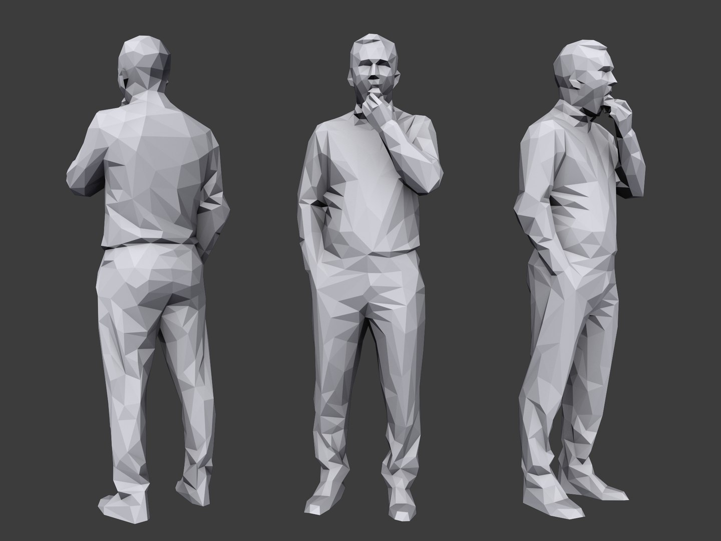 3d People Pack Casual Model