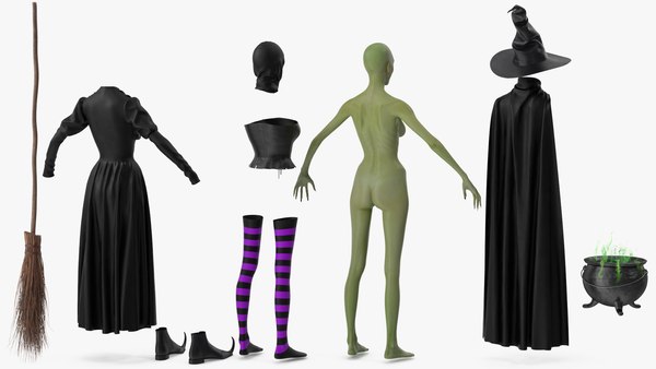 modelo 3d bruja 5 - TurboSquid 2140700