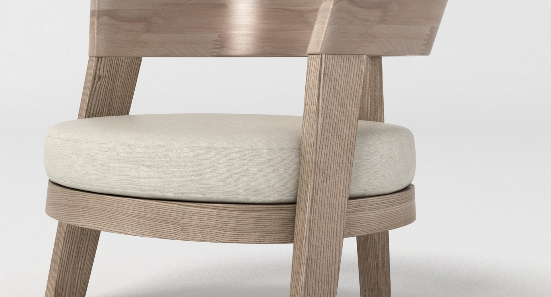 3d Model Flexform Abbracci Chair