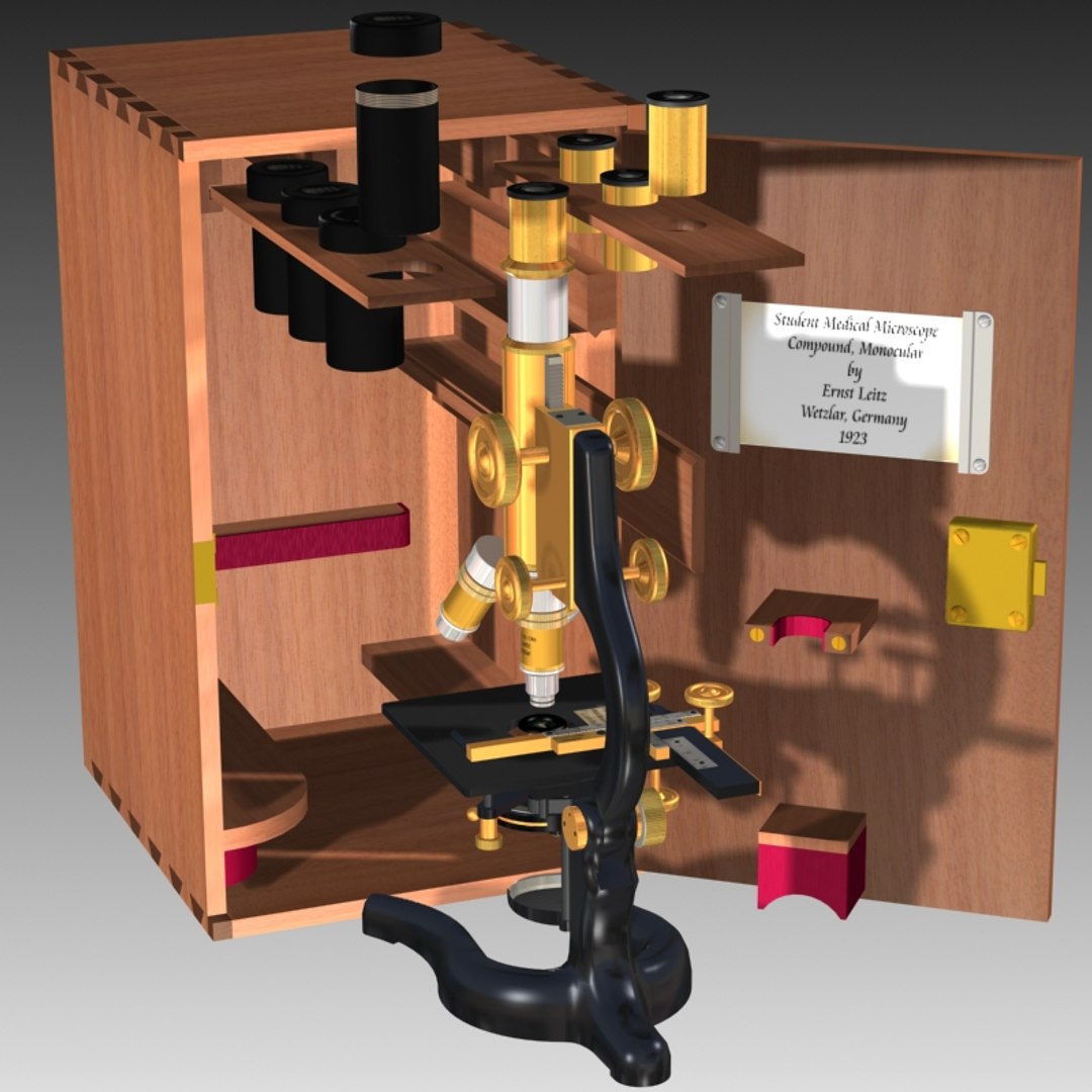 Leitz Microscope 1923 X