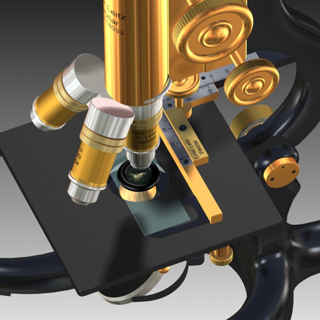 Leitz Microscope 1923 X