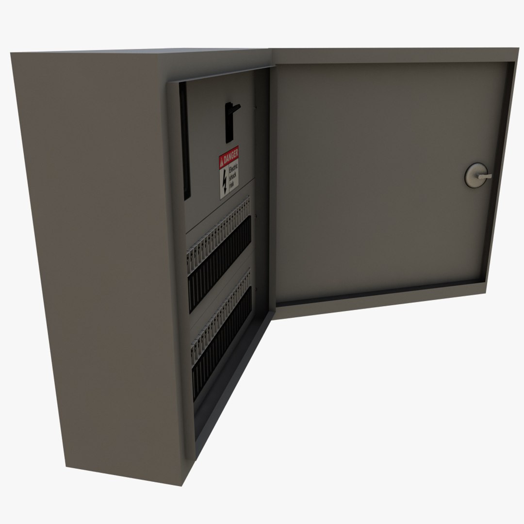 3d electrical box