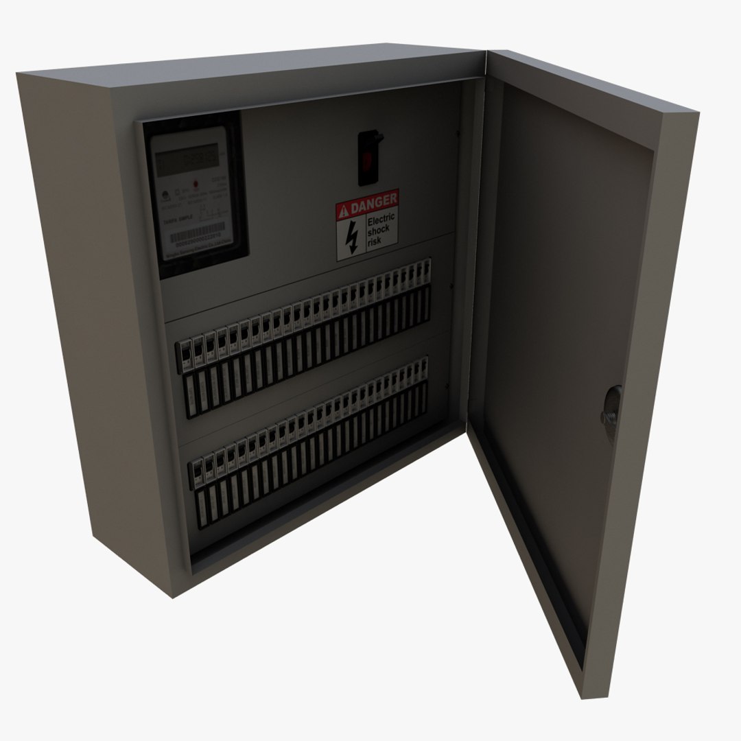 3d electrical box