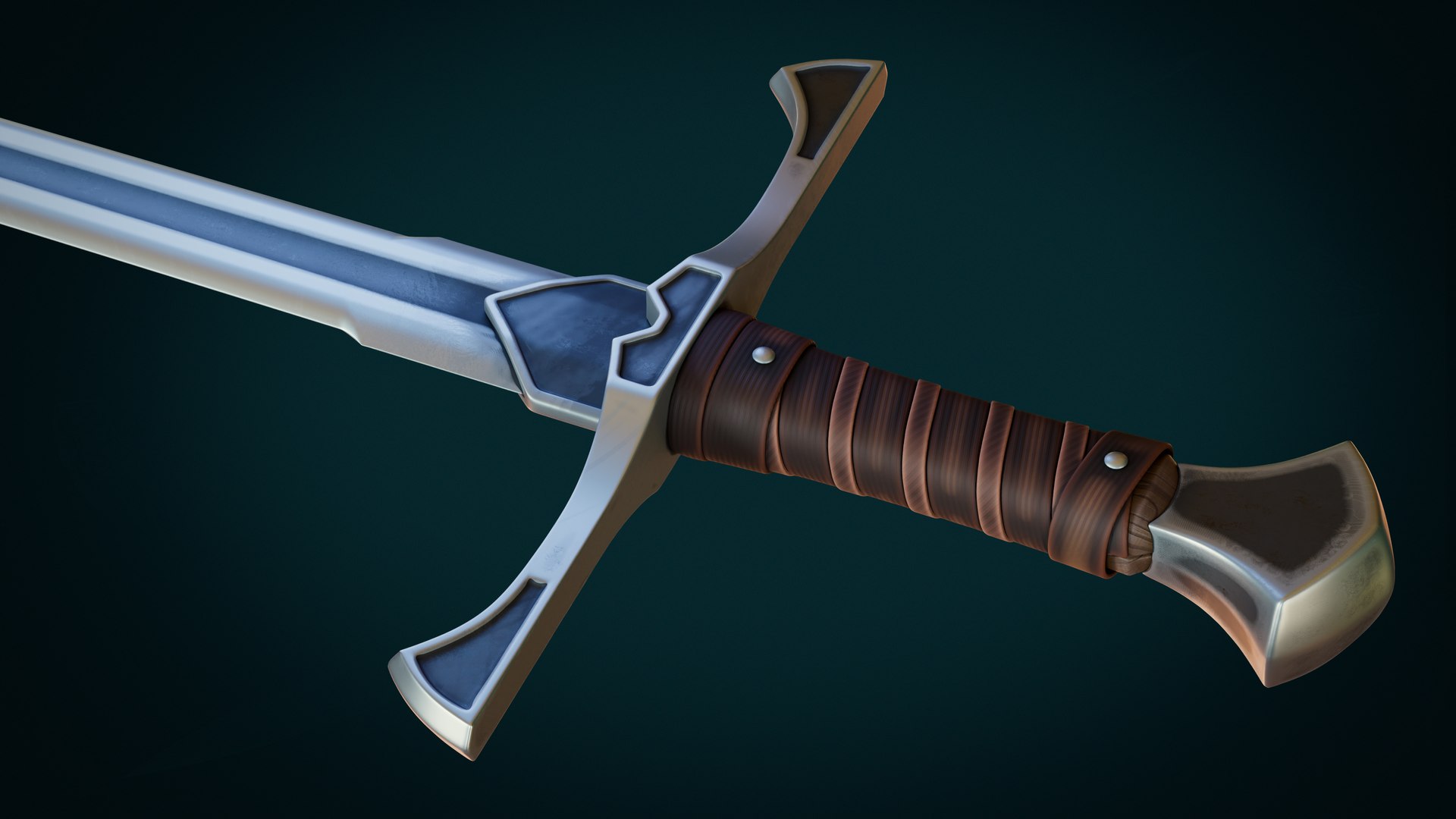 3D Steel Sword - TurboSquid 1847600