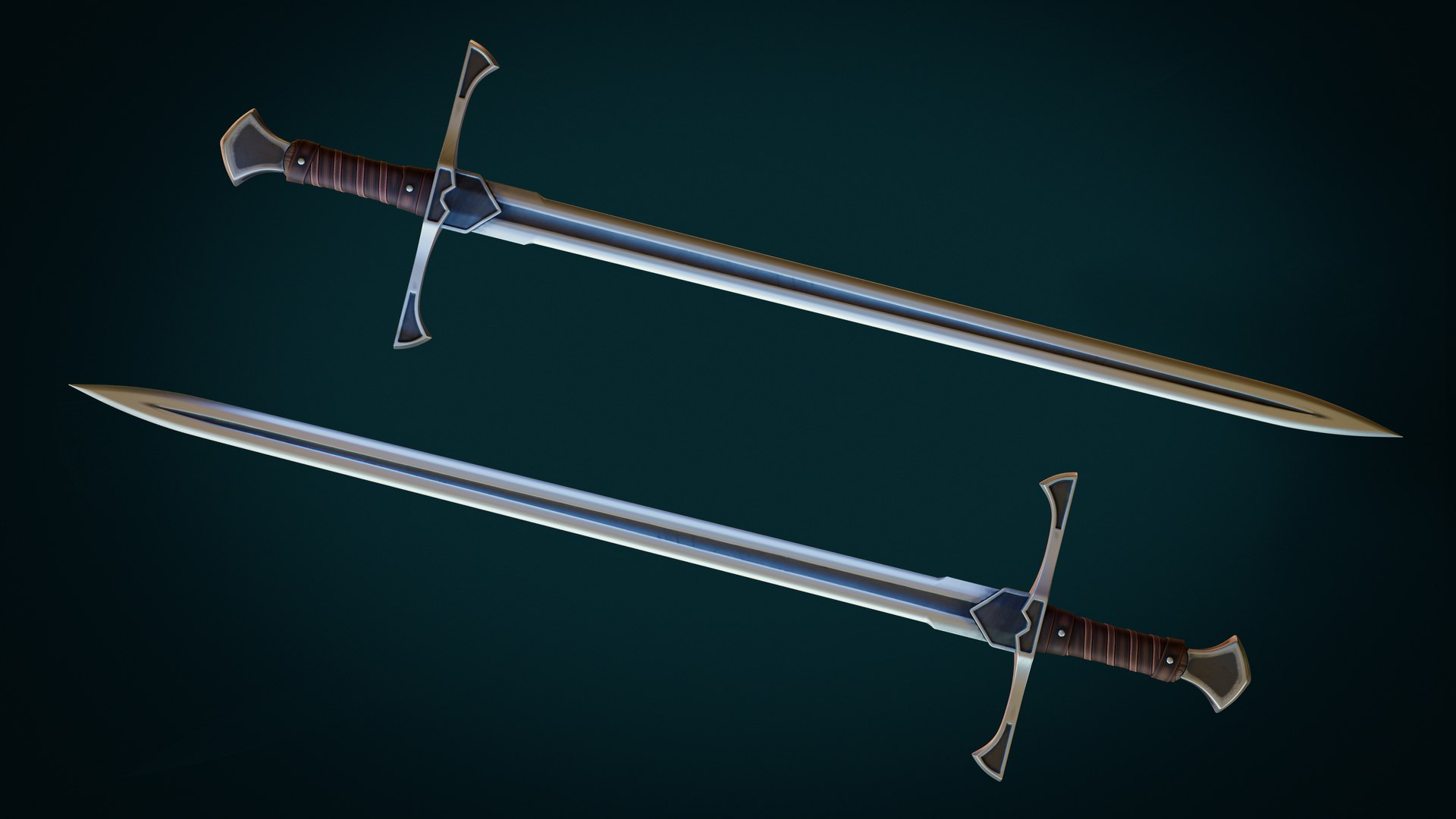 3D Steel Sword - TurboSquid 1847600