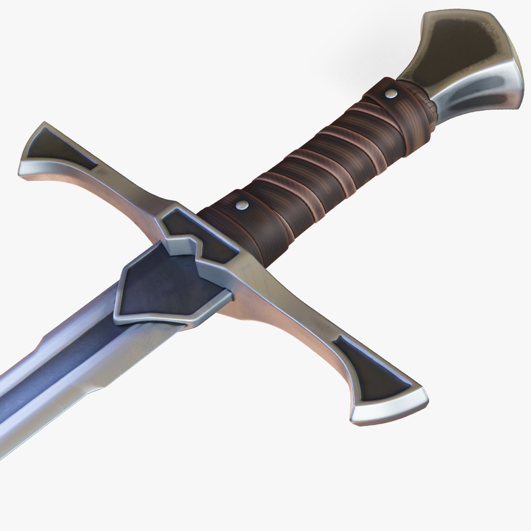 3D Steel Sword - TurboSquid 1847600