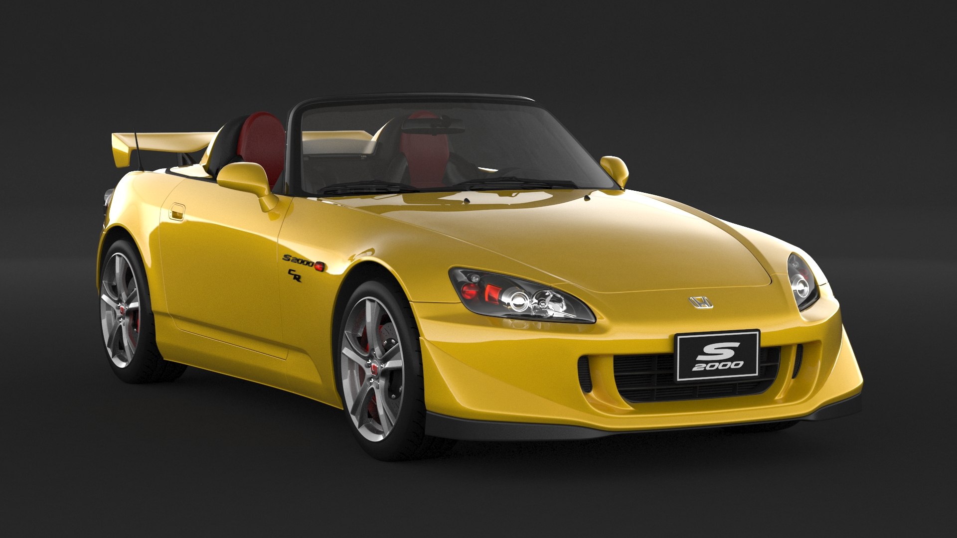 Honda S2000 Ap2 CR Model - TurboSquid 2350668