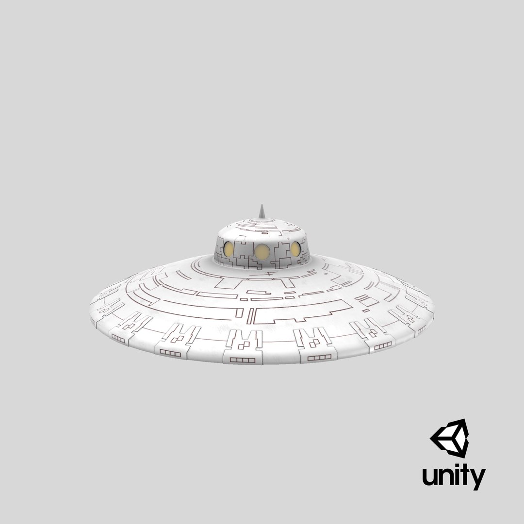 Fly Old UFO Ship Model - TurboSquid 2083866