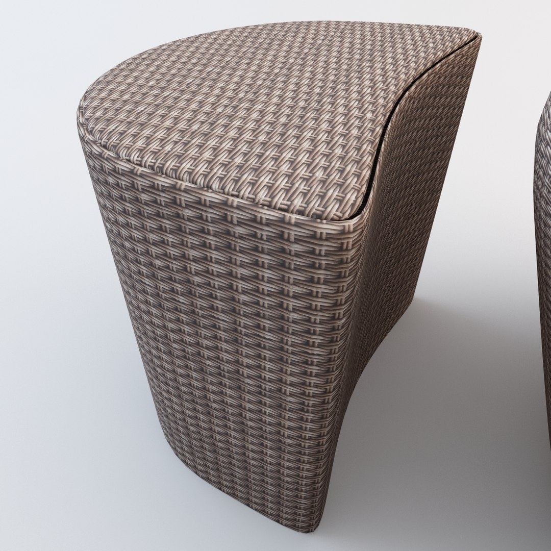Max Wicker Sofa