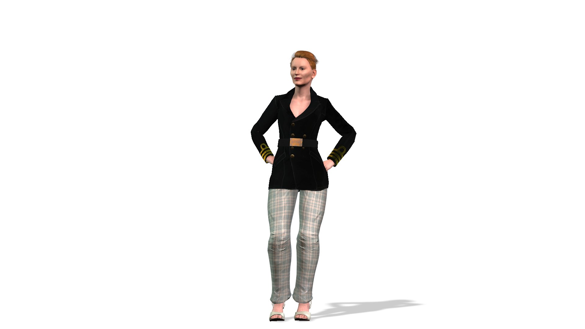 3D Model Tilda Swinton 2 3D Rigged Model Ready For Animation ...
