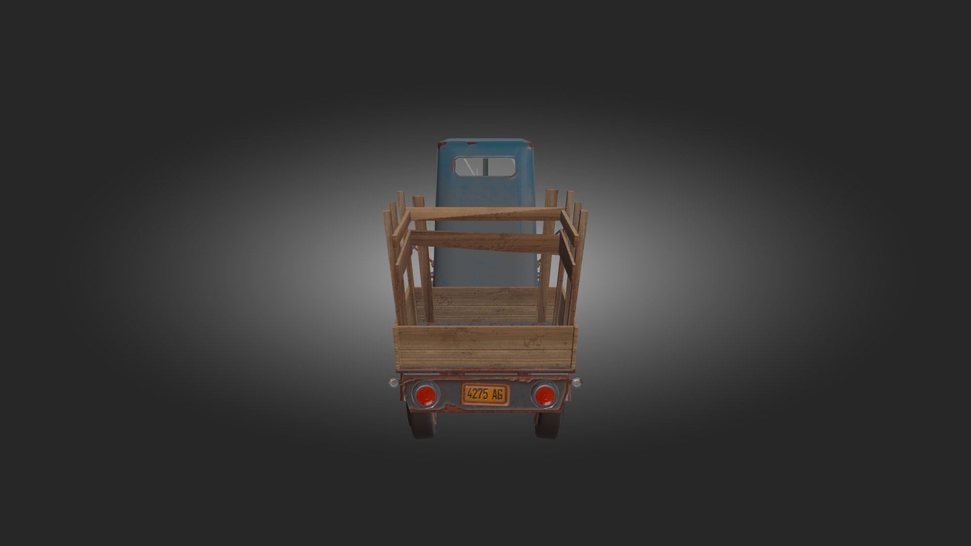Cartoon Low Poly Pick Up Truck 3D Model 3D - TurboSquid 2314678