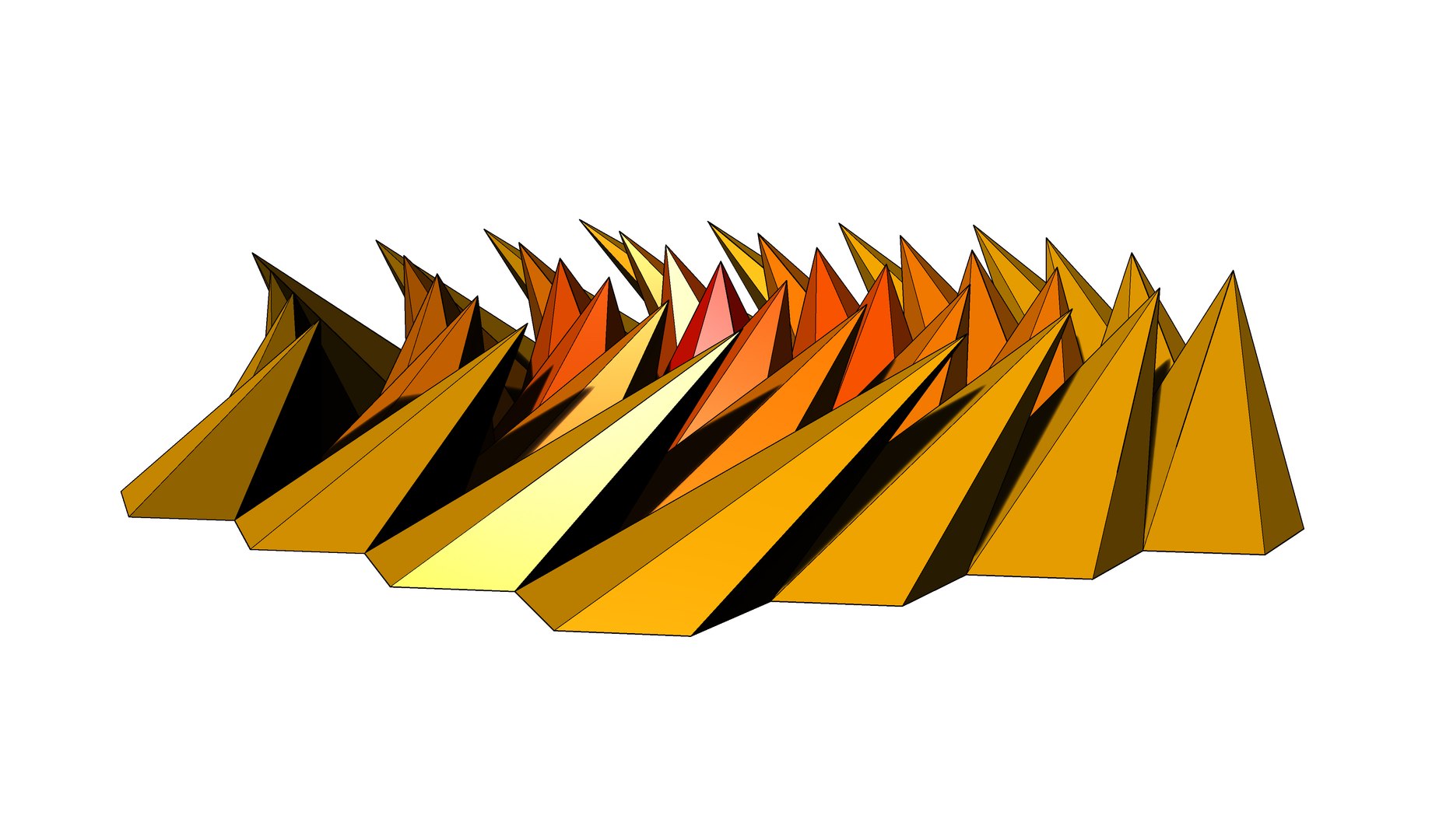 Parametric Pyramids 3D Model - TurboSquid 1820988