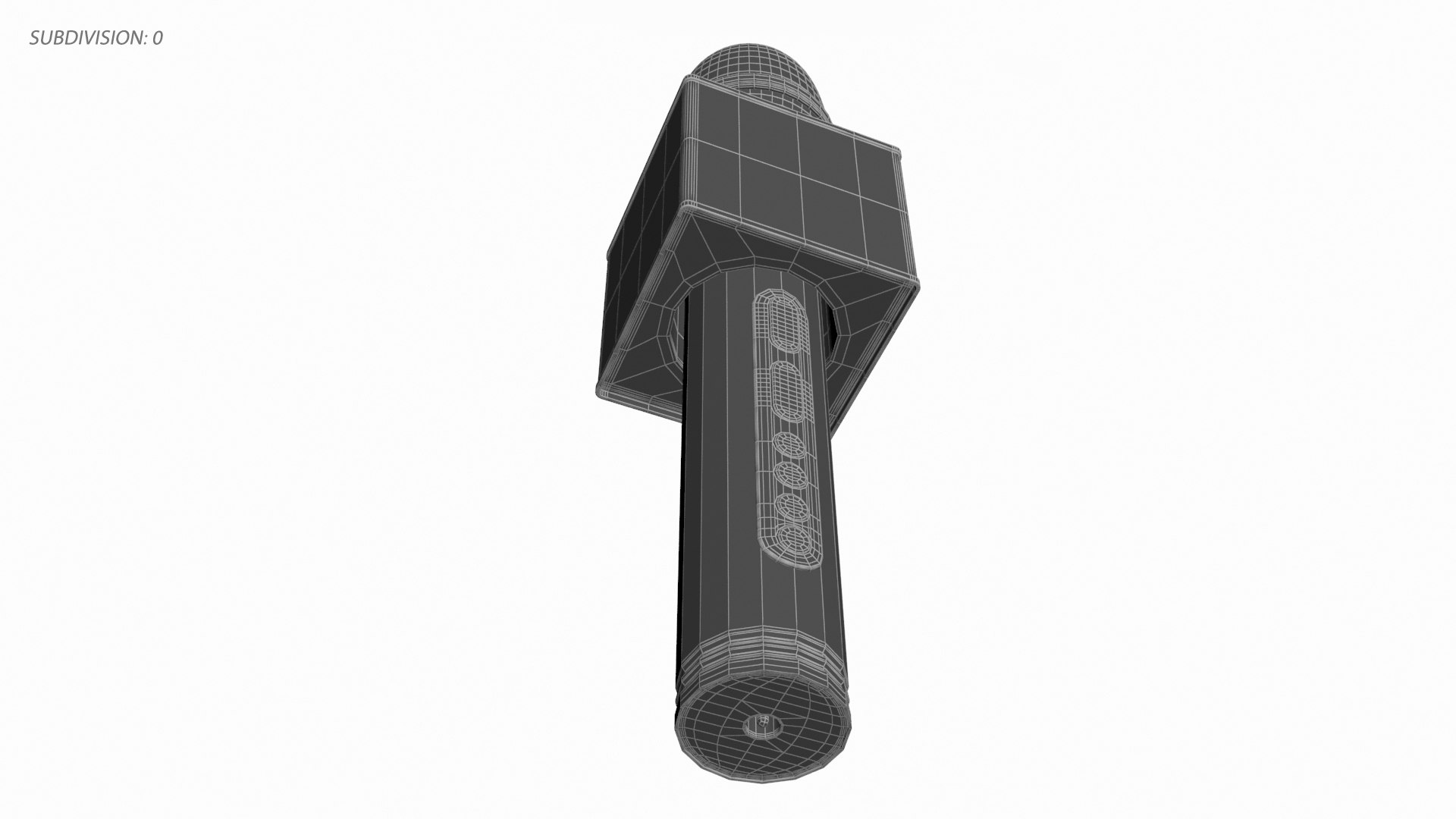 3D Gold Microphone Model - TurboSquid 1756030