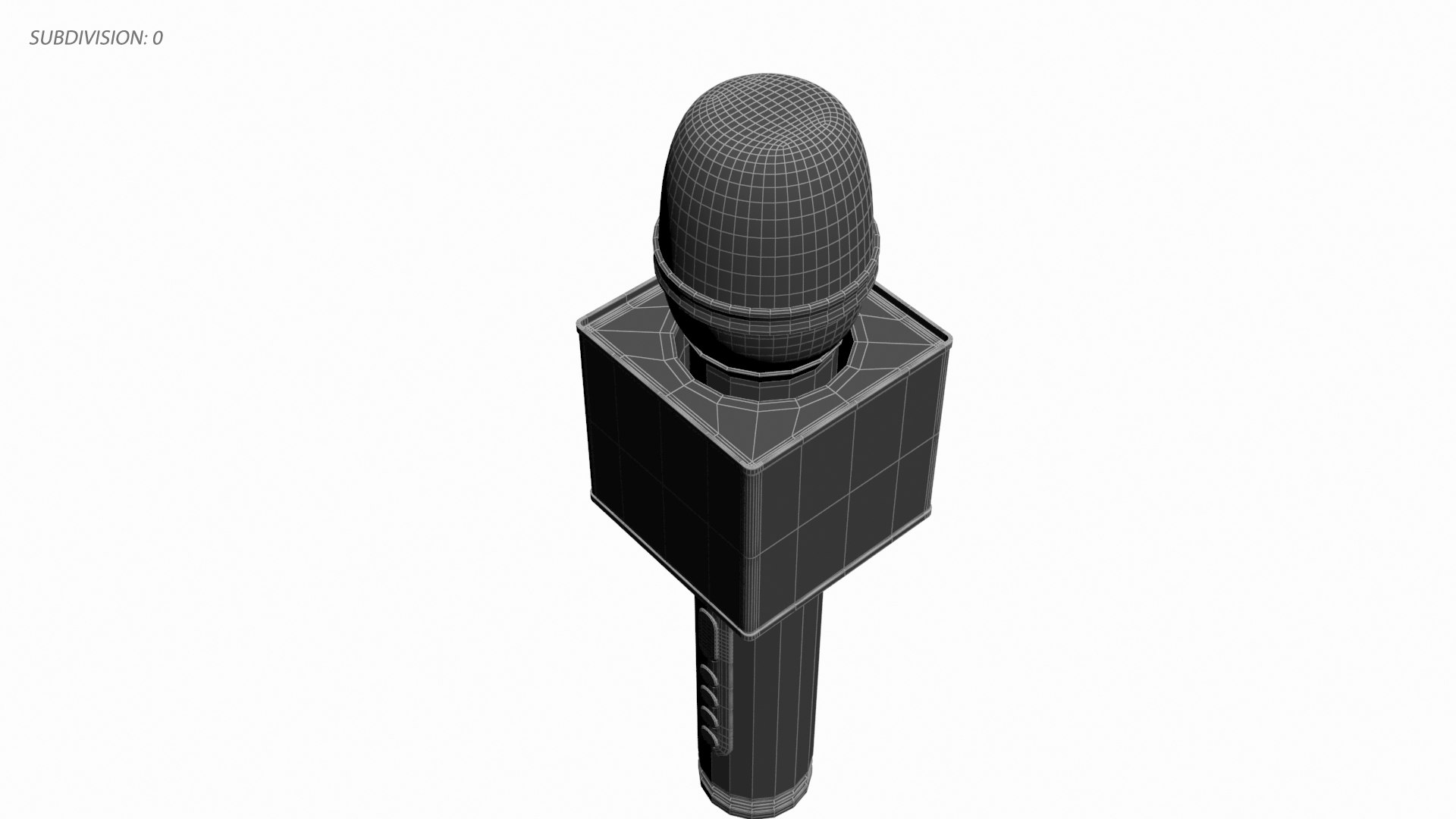 3D Gold Microphone Model - TurboSquid 1756030