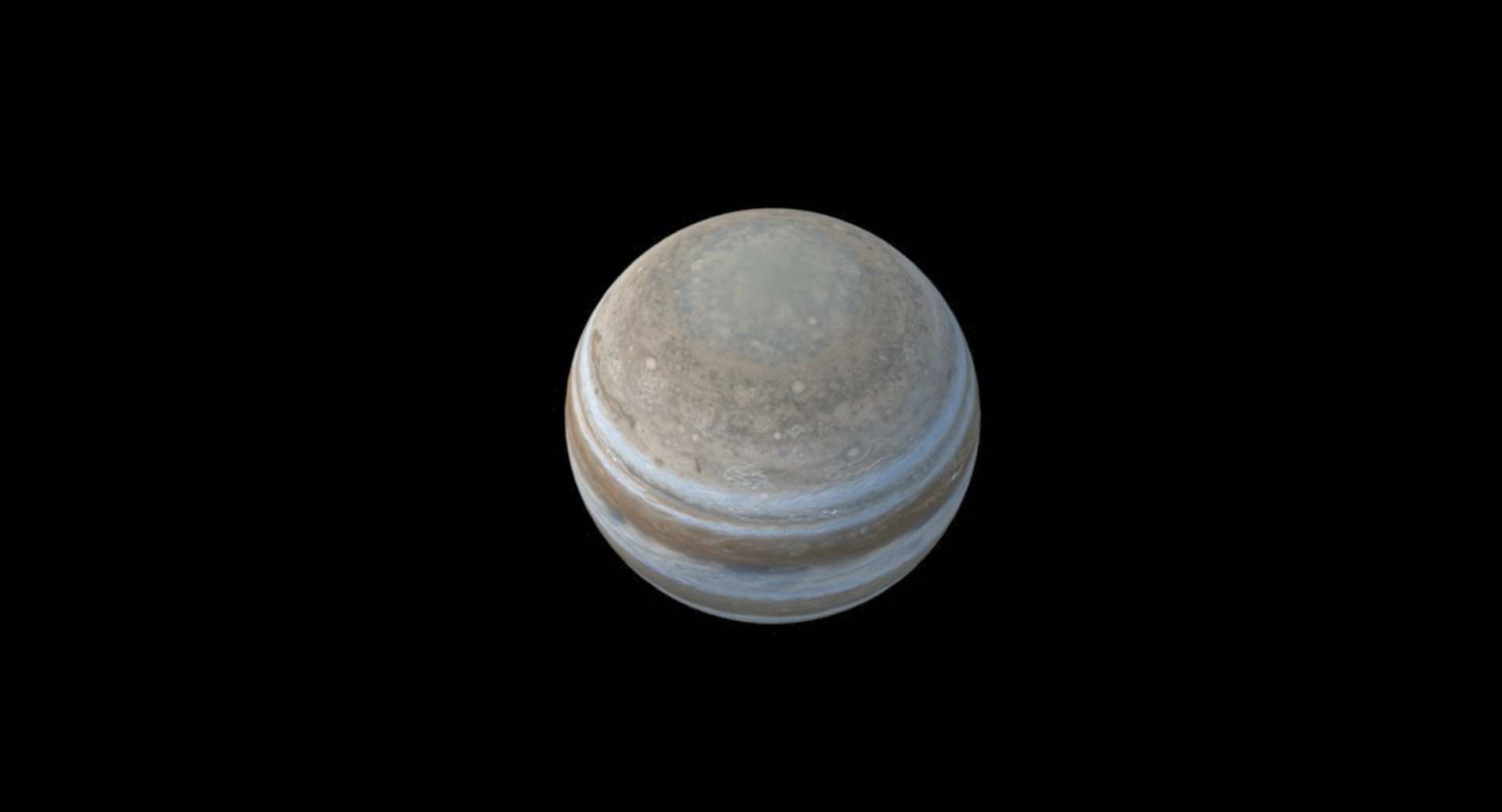 3d jupiter planet model