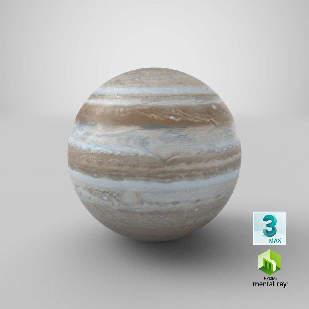 3d jupiter planet model