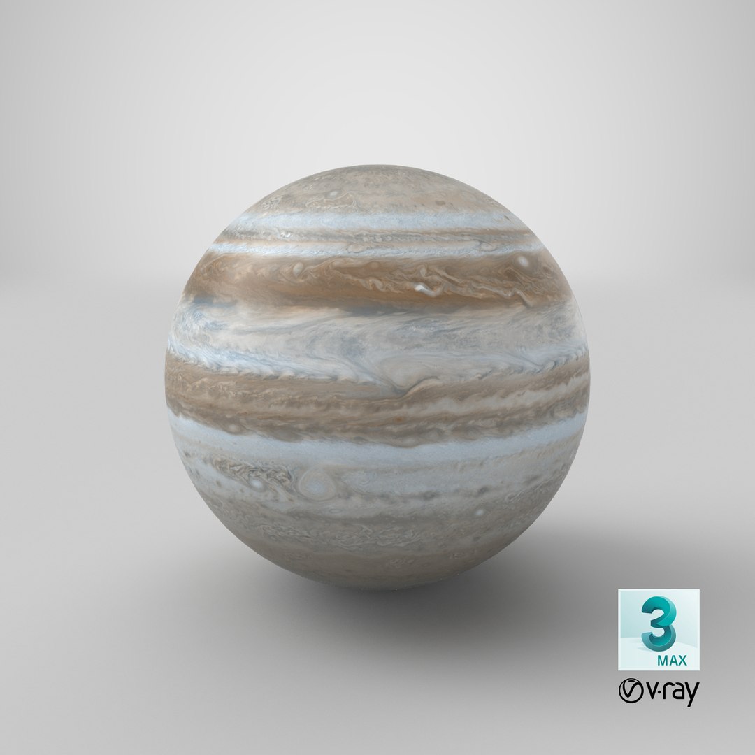 3d jupiter planet model