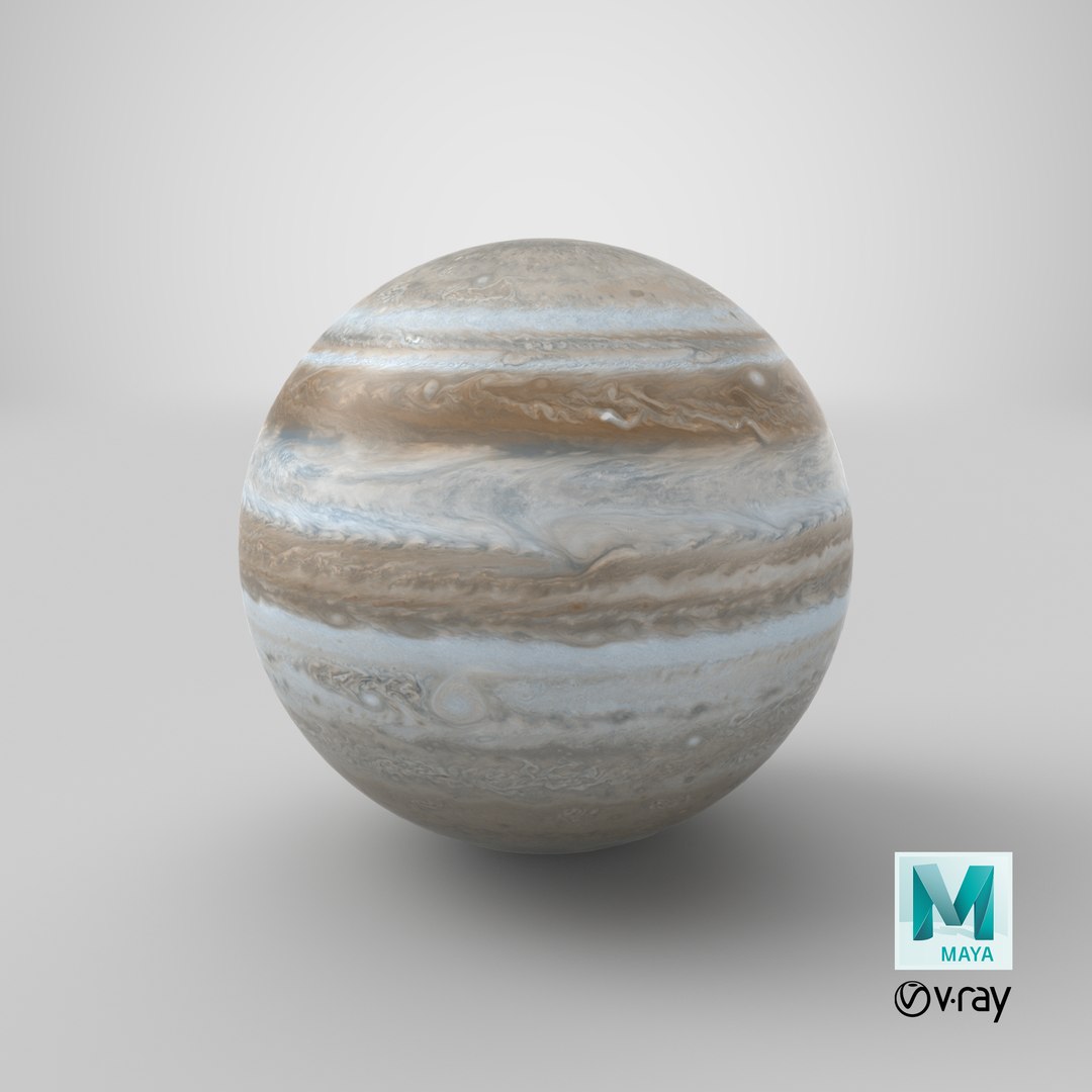 3d jupiter planet model