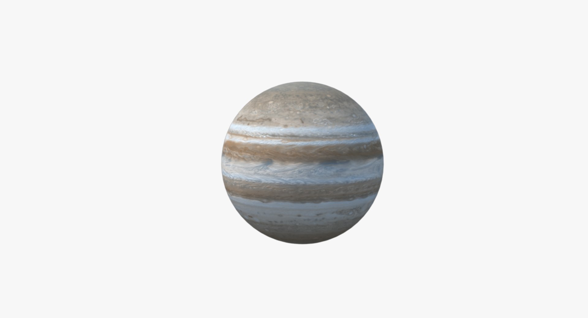 3d jupiter planet model