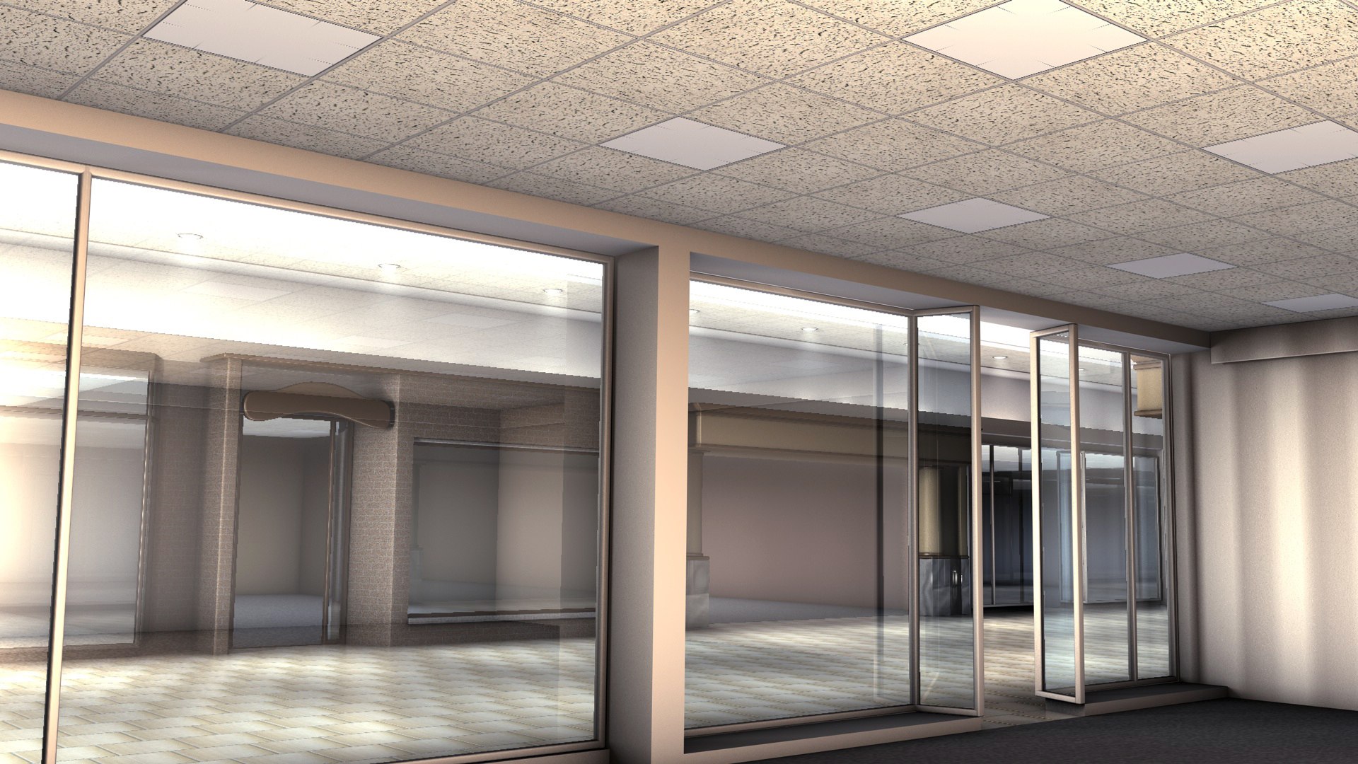 3D Mall Scene Stores - - TurboSquid 1194707