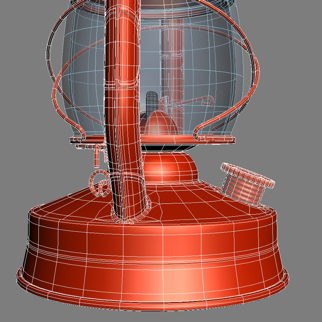 Kerosene Lamp 3ds Free