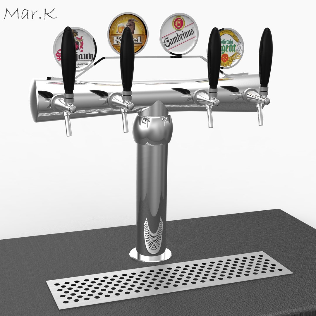 3d Model Beer Tower