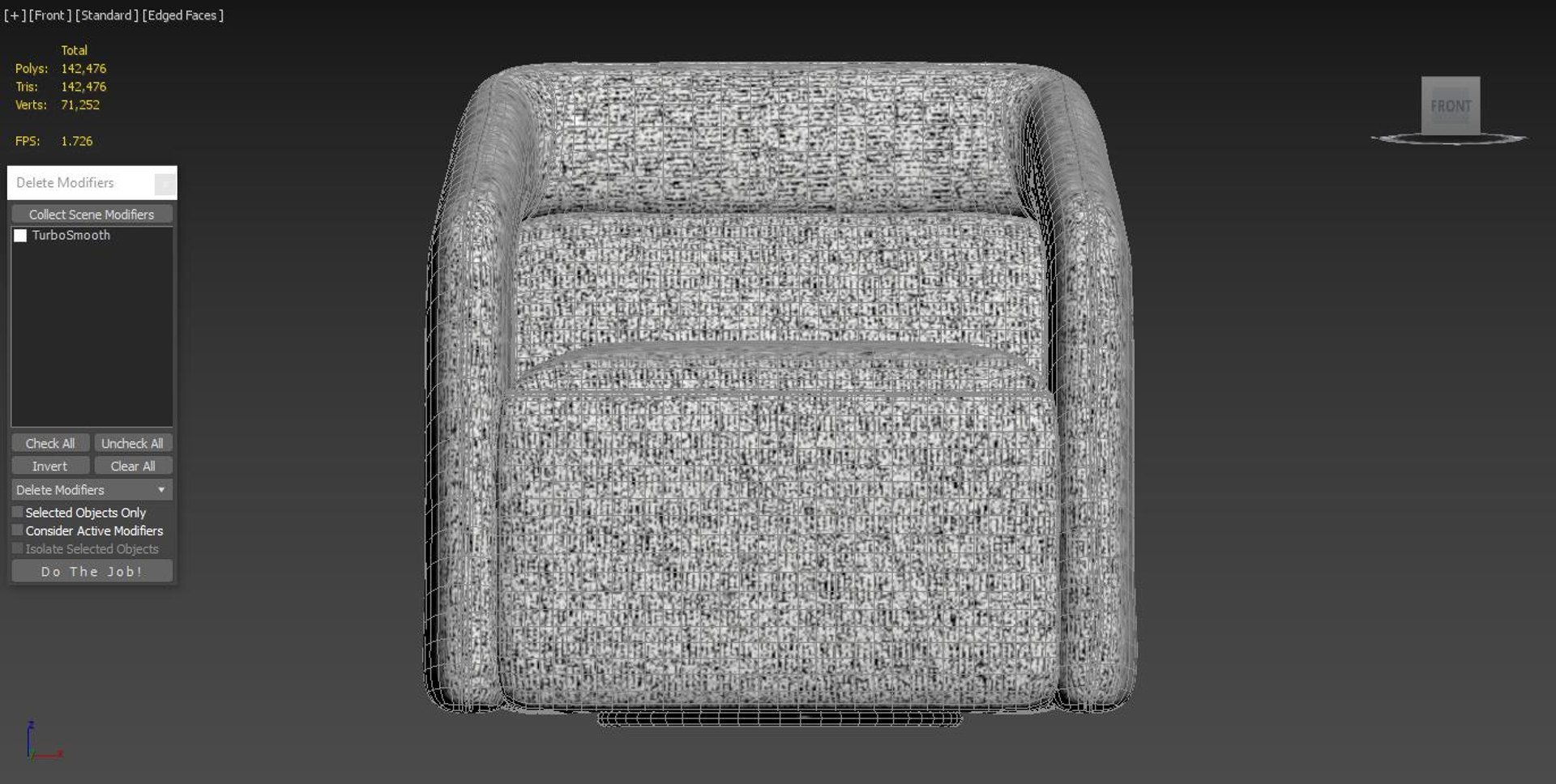 Kendrick Swivel Accent Chair 3D Model - TurboSquid 2259989