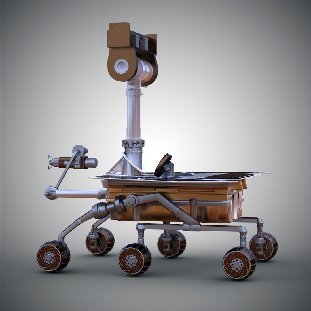 3ds max nasa mars rover spirit