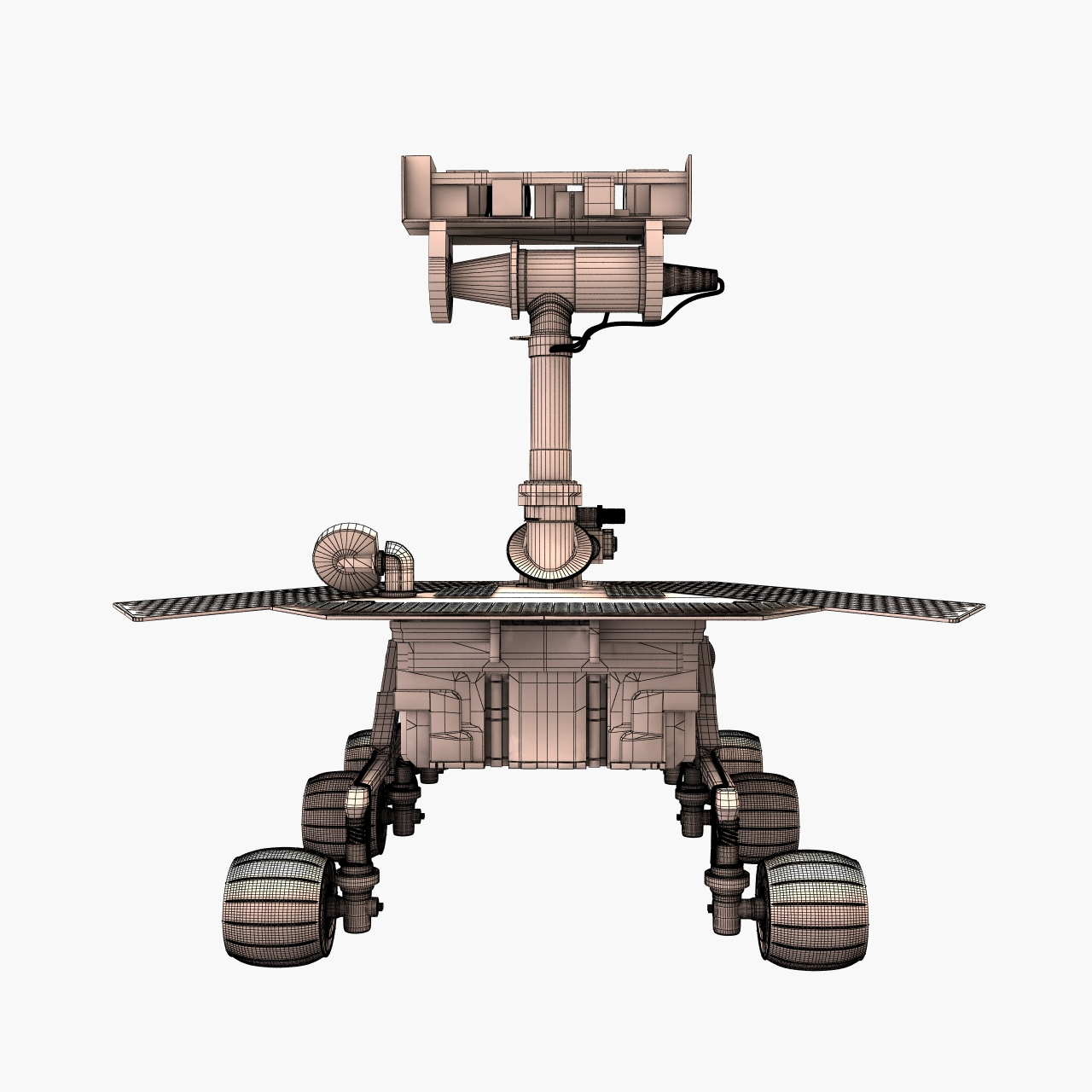 3ds max nasa mars rover spirit