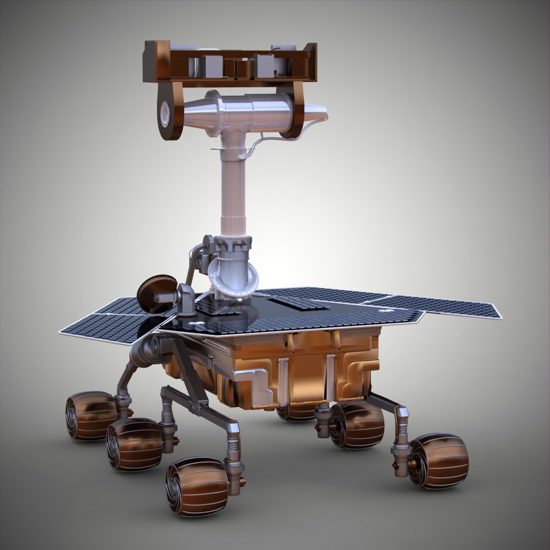 3ds max nasa mars rover spirit