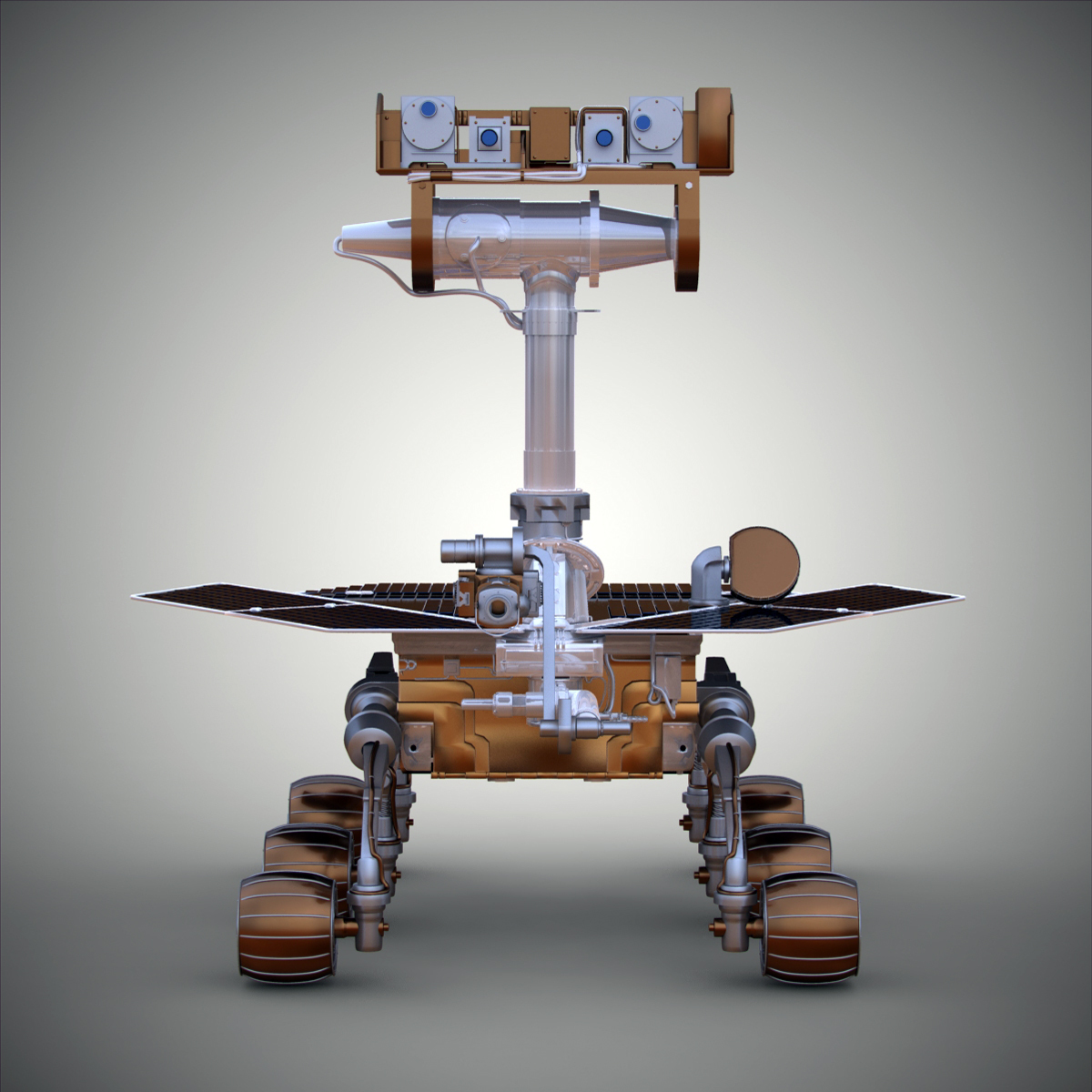 3ds max nasa mars rover spirit