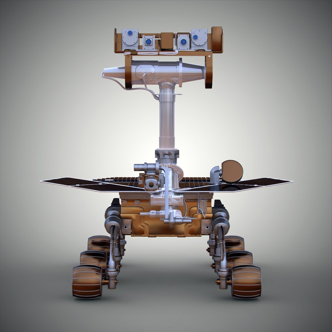 3ds max nasa mars rover spirit