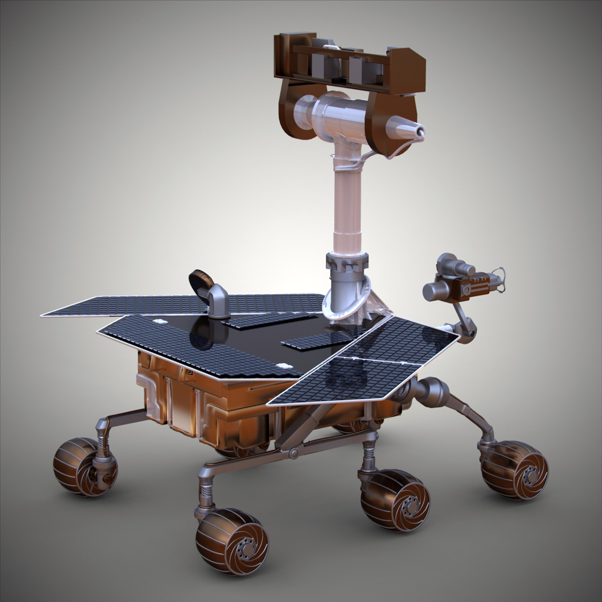 3ds max nasa mars rover spirit