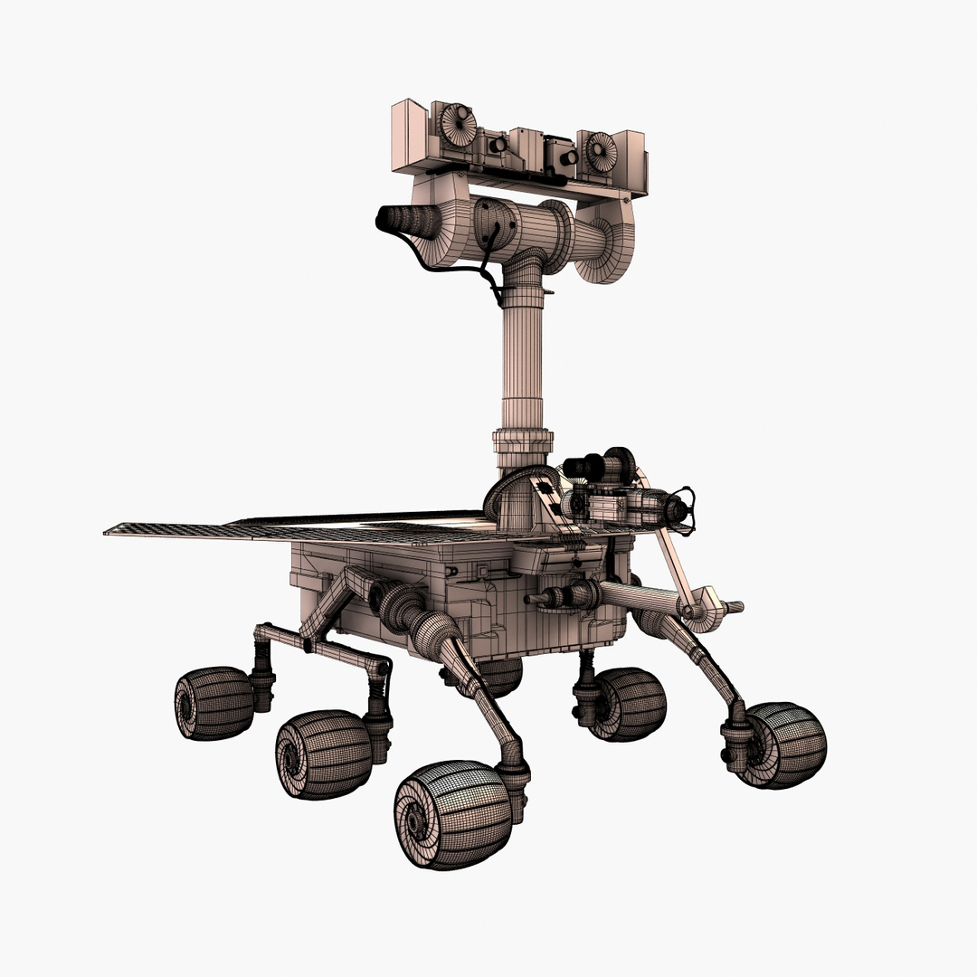 3ds max nasa mars rover spirit