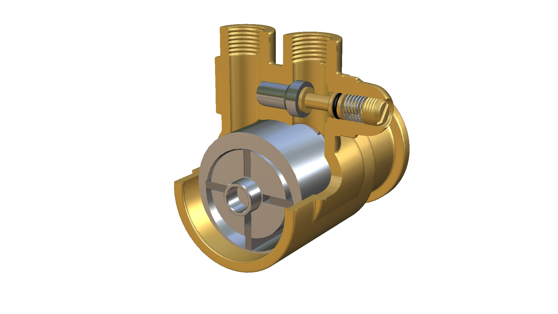 Rotary Vane Pump 3D Model - TurboSquid 1883323