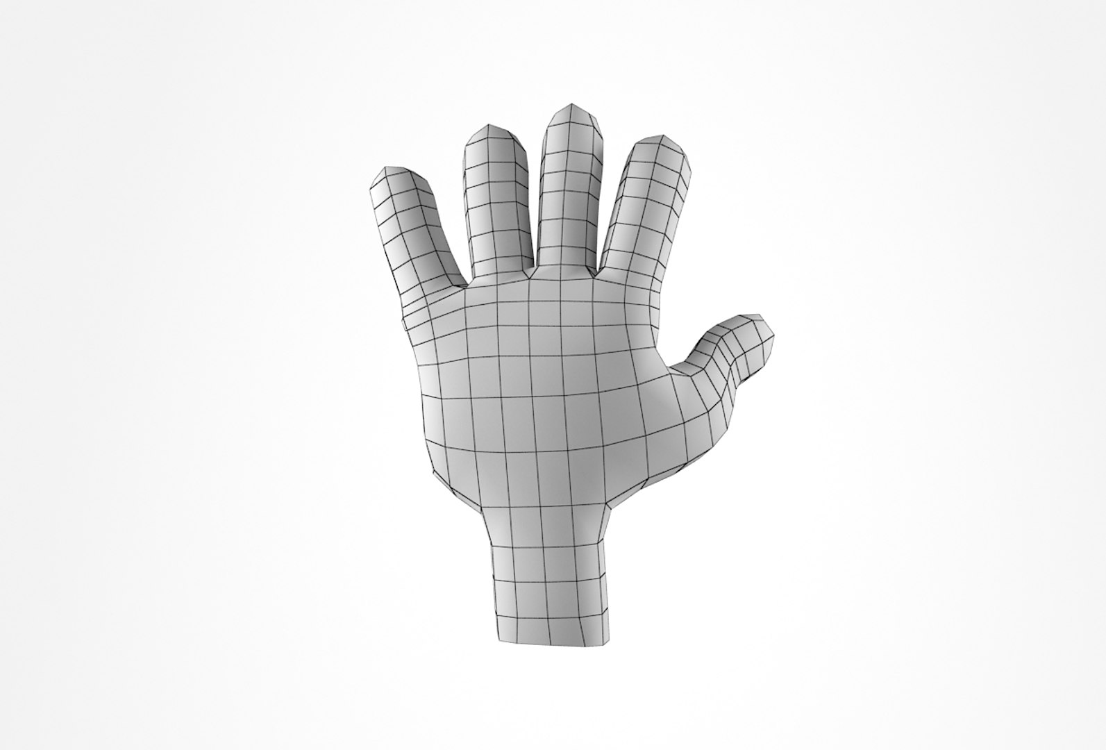 3D hand cartoon character model - TurboSquid 1335154
