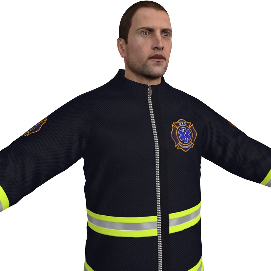 Paramedic Lod S 2 3d Max