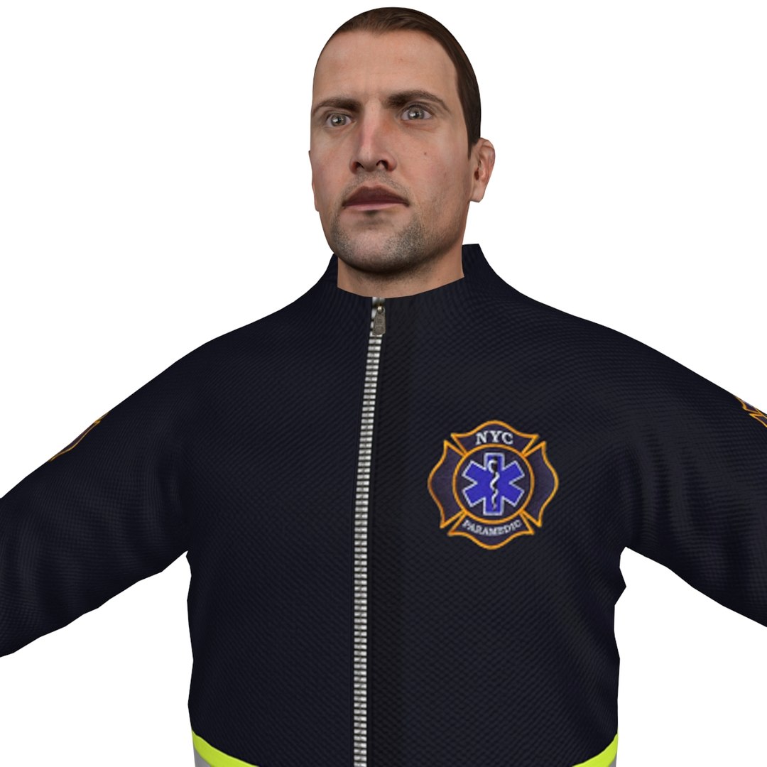 Paramedic Lod S 2 3d Max