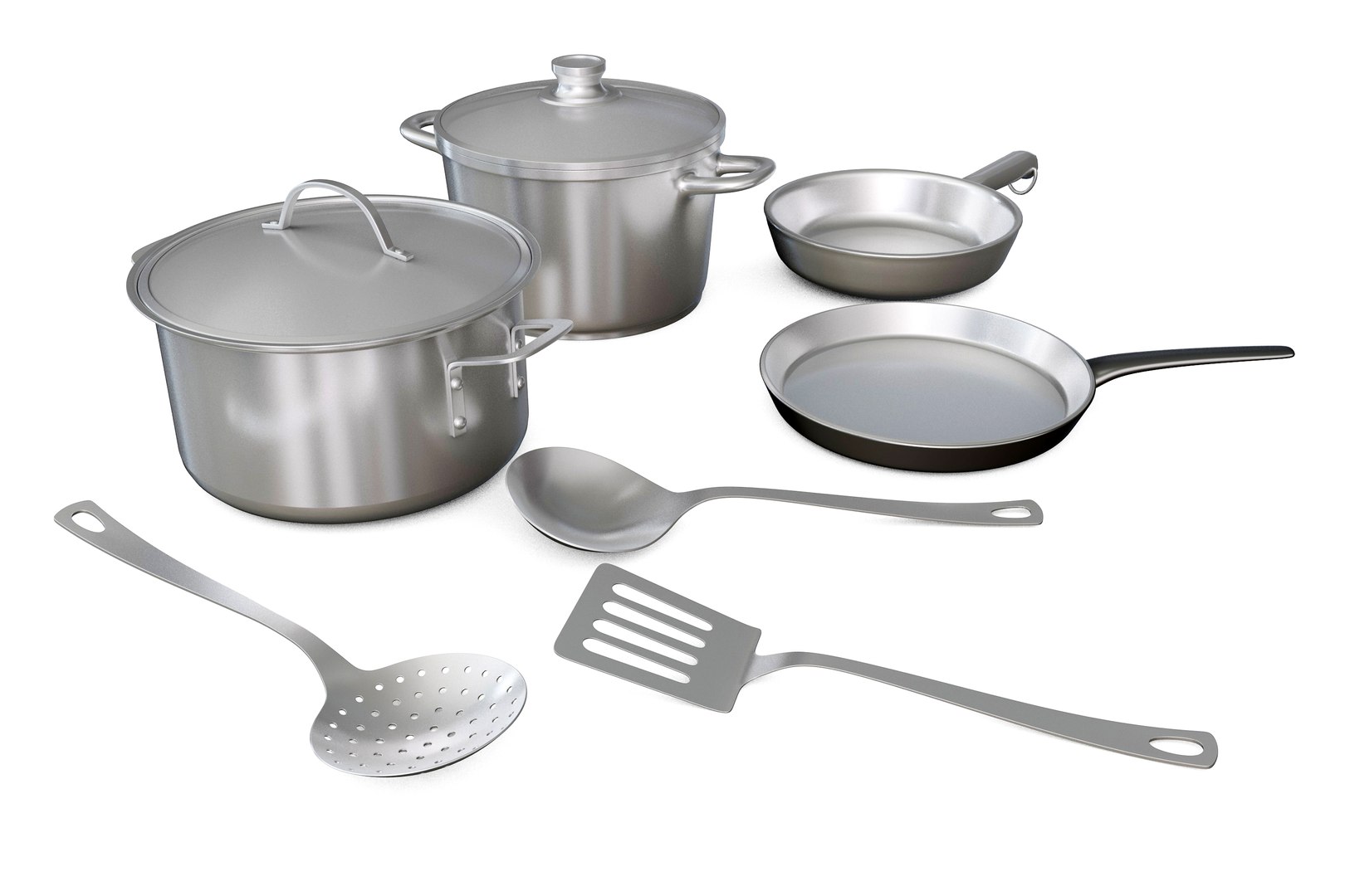 3D Cookware Set model - TurboSquid 2161136