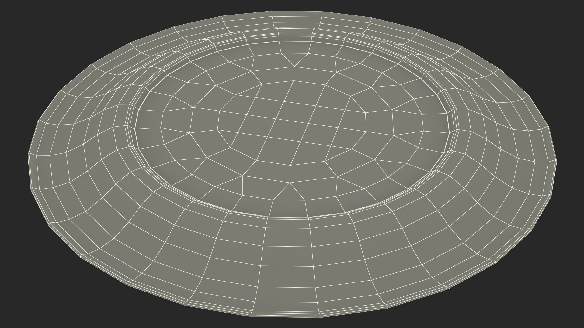 3D Styrofoam Plate model - TurboSquid 2051611