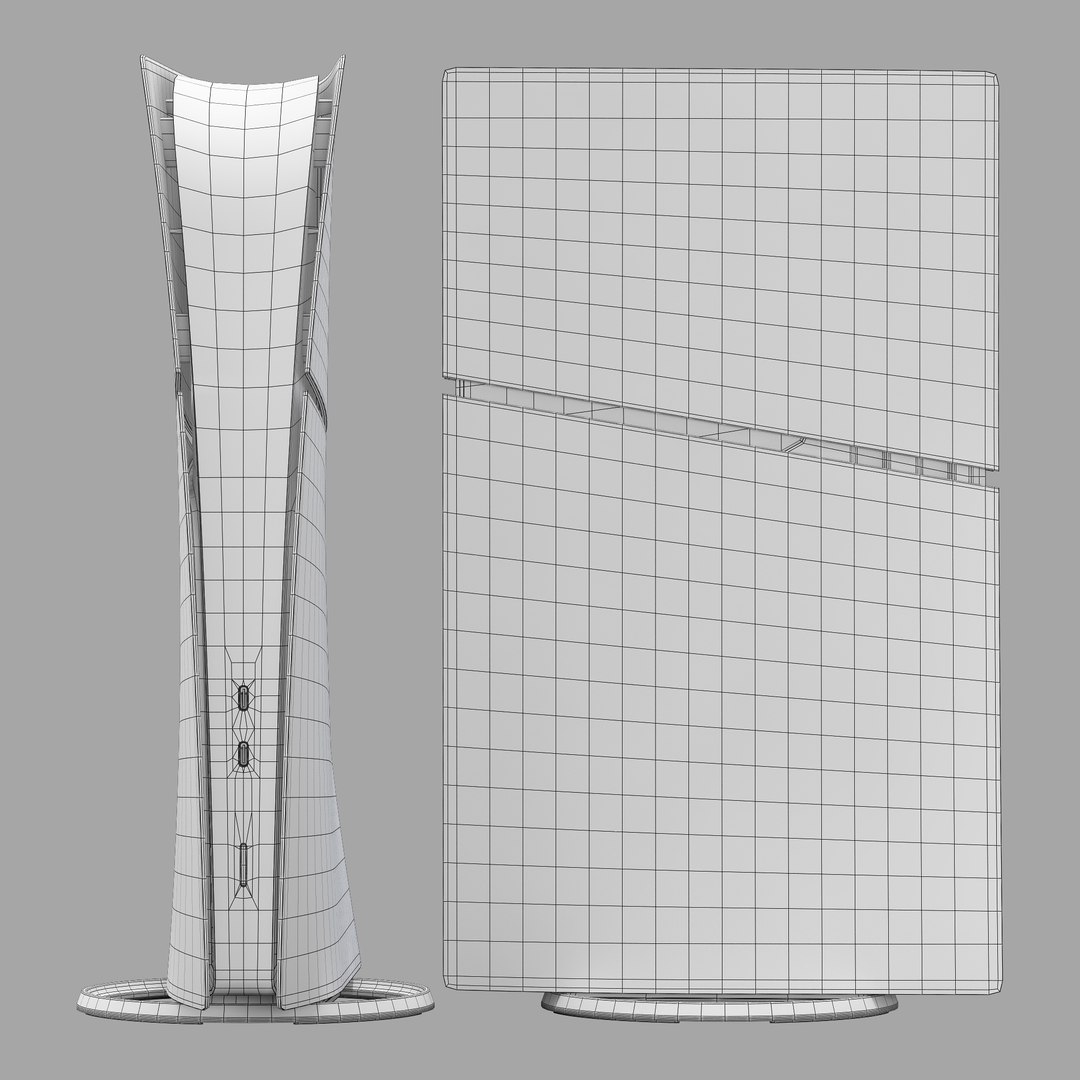 3D Sony Playstation 5 Slim Model - TurboSquid 2209052