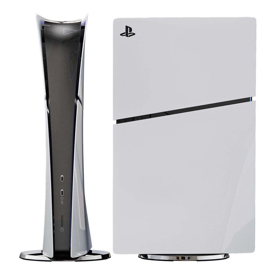 3D Sony Playstation 5 Slim Model - TurboSquid 2209052